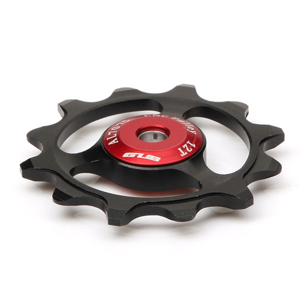 Super slidstærk pulleyhjul med lukket leje og wide-narrow design - 12 Tands